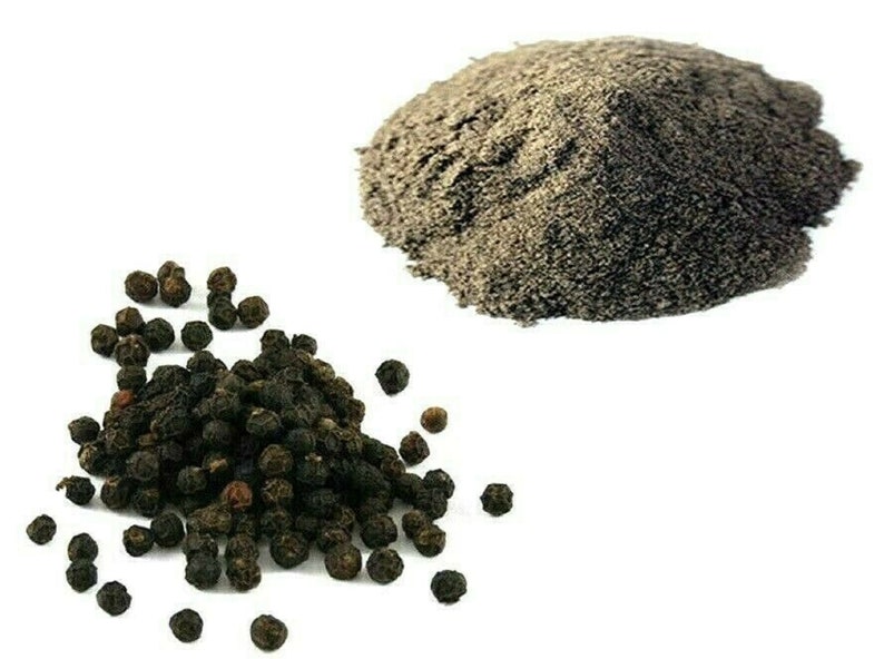 Ground Black Pepper Powder 100%organic Peppercorn Table Grind - Etsy
