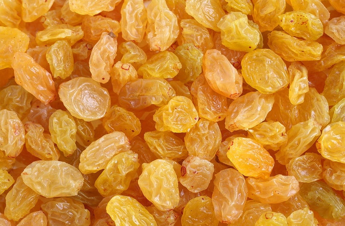 Raisins Dried Organic Sun Certified Golden Holy Land Israel Seedless ...