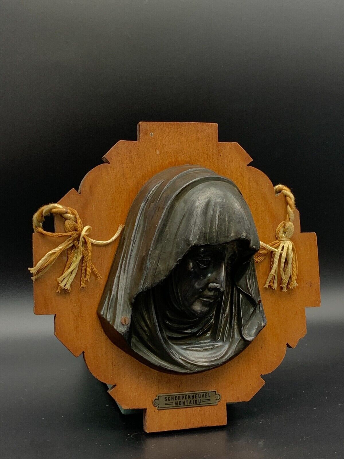 Antique Catholic ICON Mary Mother Jesus God Wall Hanging - Etsy