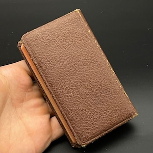 Vintage AVE MARIA Book 1947 Traditional Catholic Small Embossed Leather ...