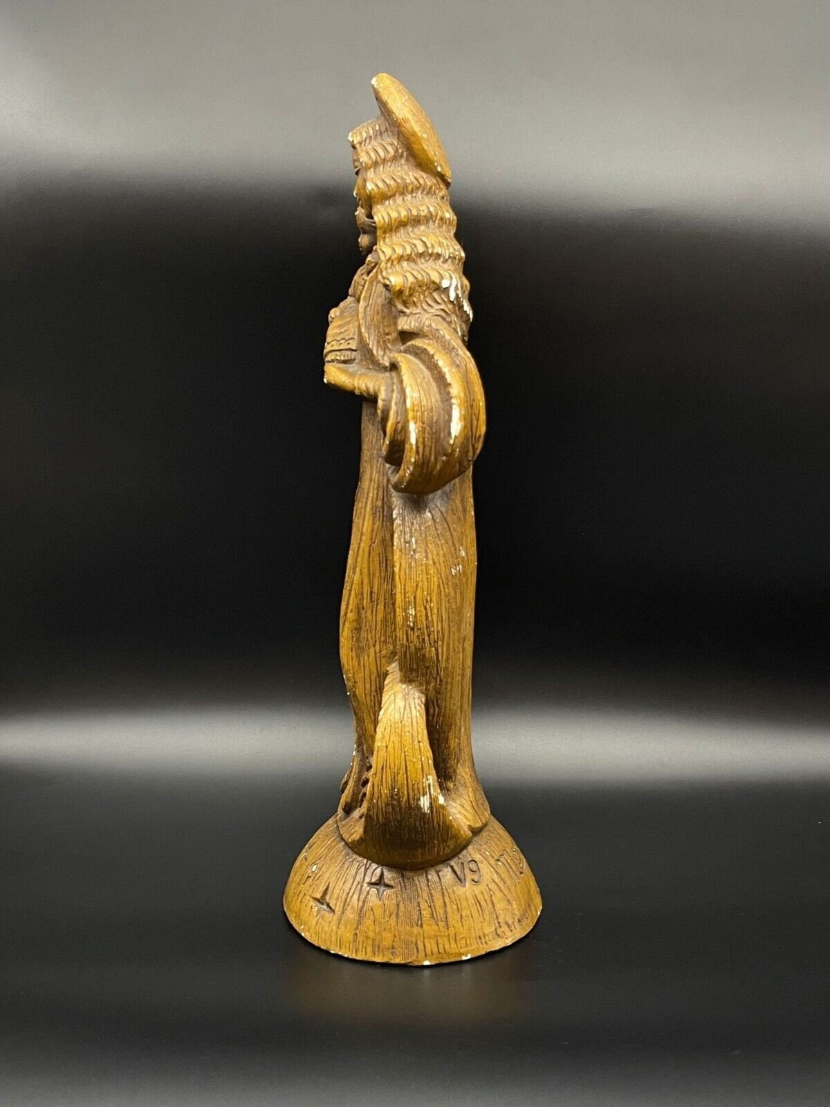 Antique Ceramic Our Saint Madonna Child Statue Figurine Merlini Rare 14 ...