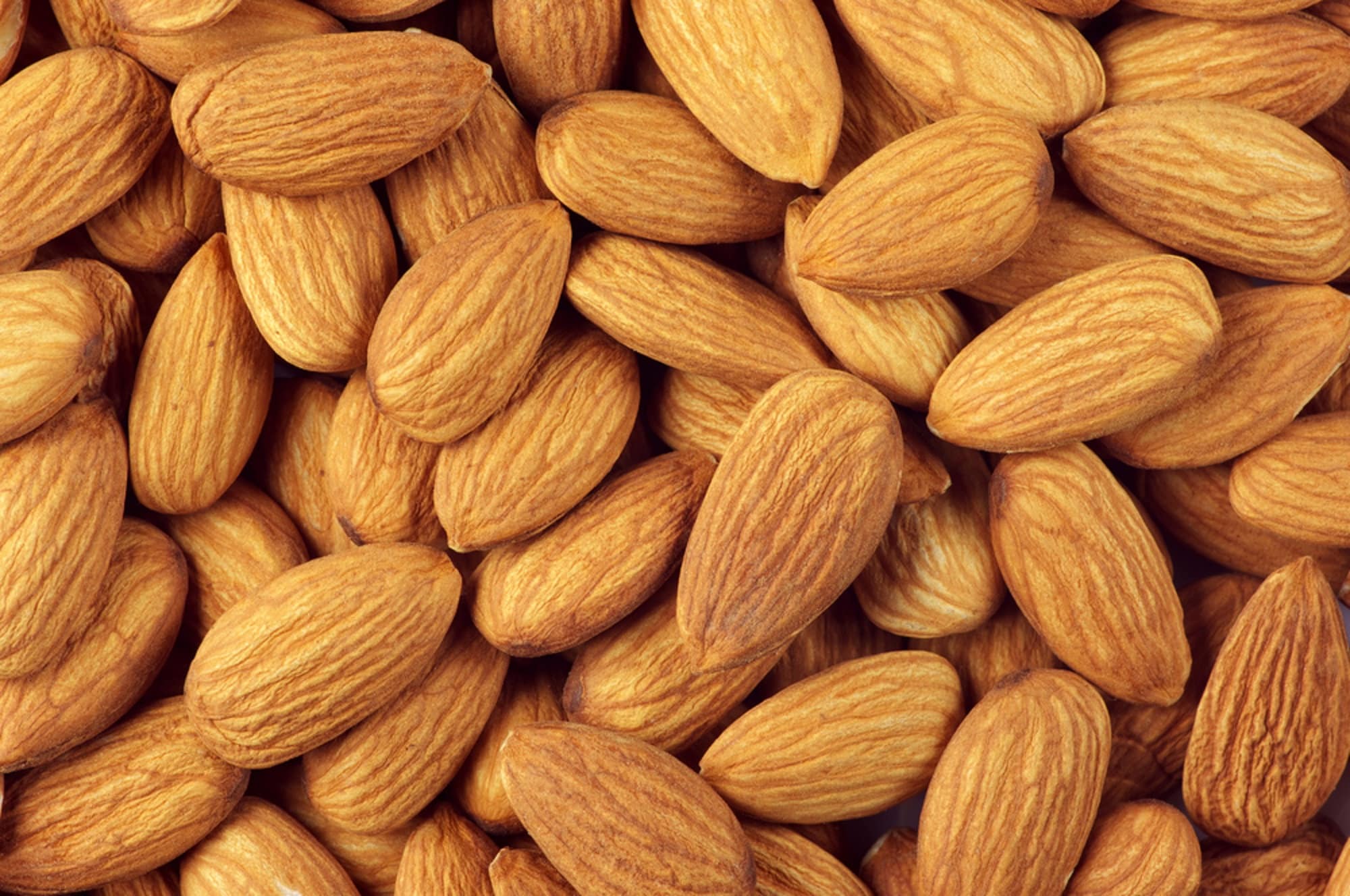 Almonds Raw Fresh Unpasteurized Almond Natural Whole Kernels High ...