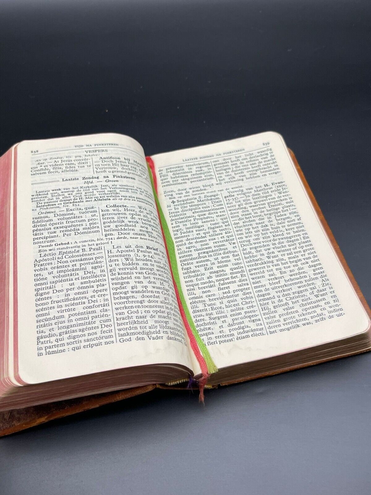 JHS Vintage 1948 Mini HOLY BIBLE Leather Book , Training to God ...
