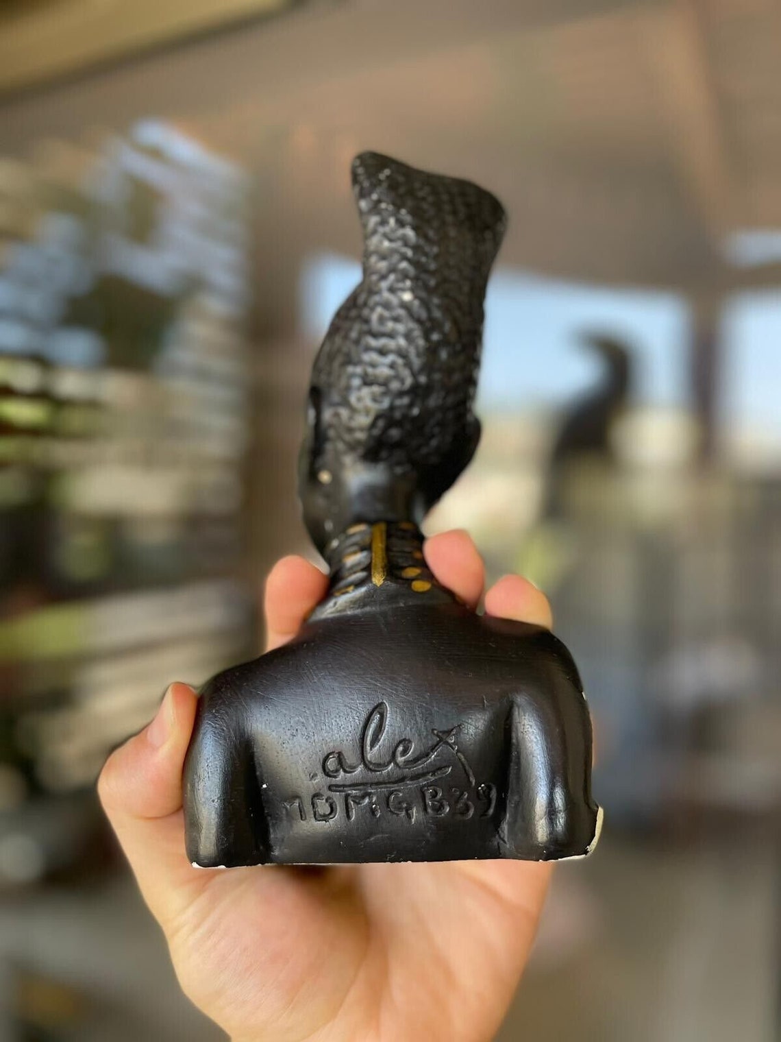 Bust Vintage Plaster Girl Bust by Alex Mdmg Studio, Italy 1960s Signed ...