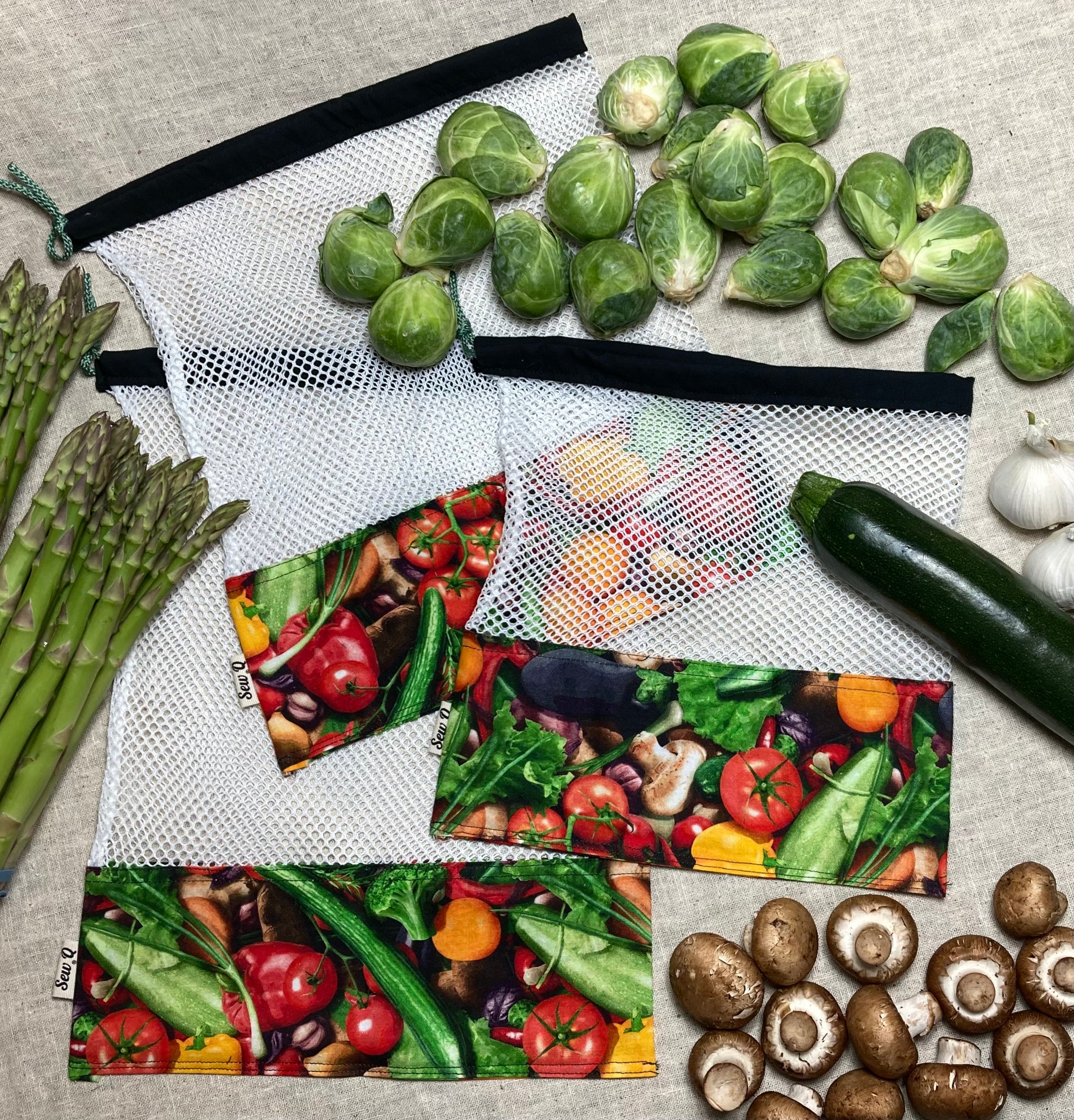 Reusable Produce Bags- Veggies - Etsy