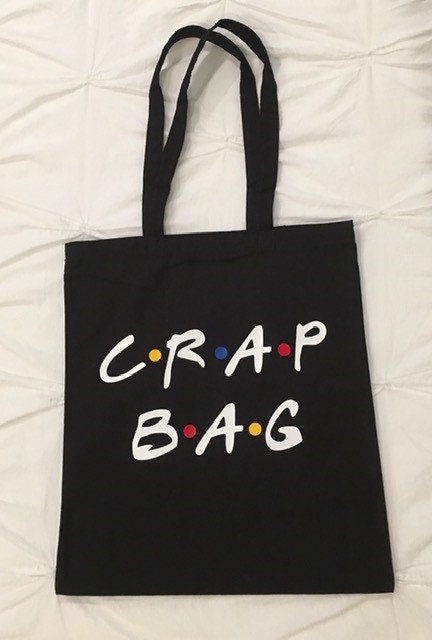 FRIENDS Crap Bag Cotton Multi-Purpose Lightweight | Etsy