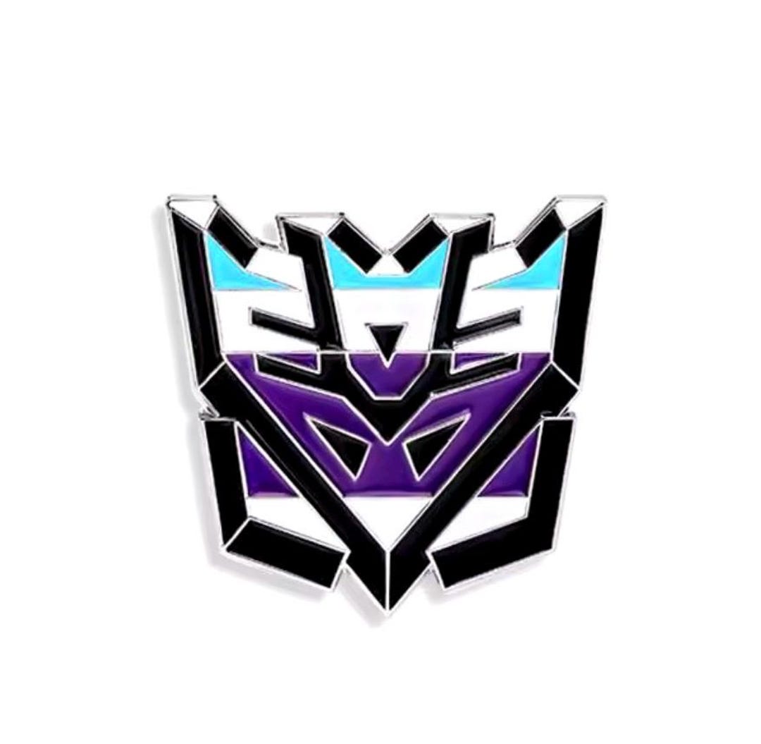 Decepticon Pin Badge - Etsy