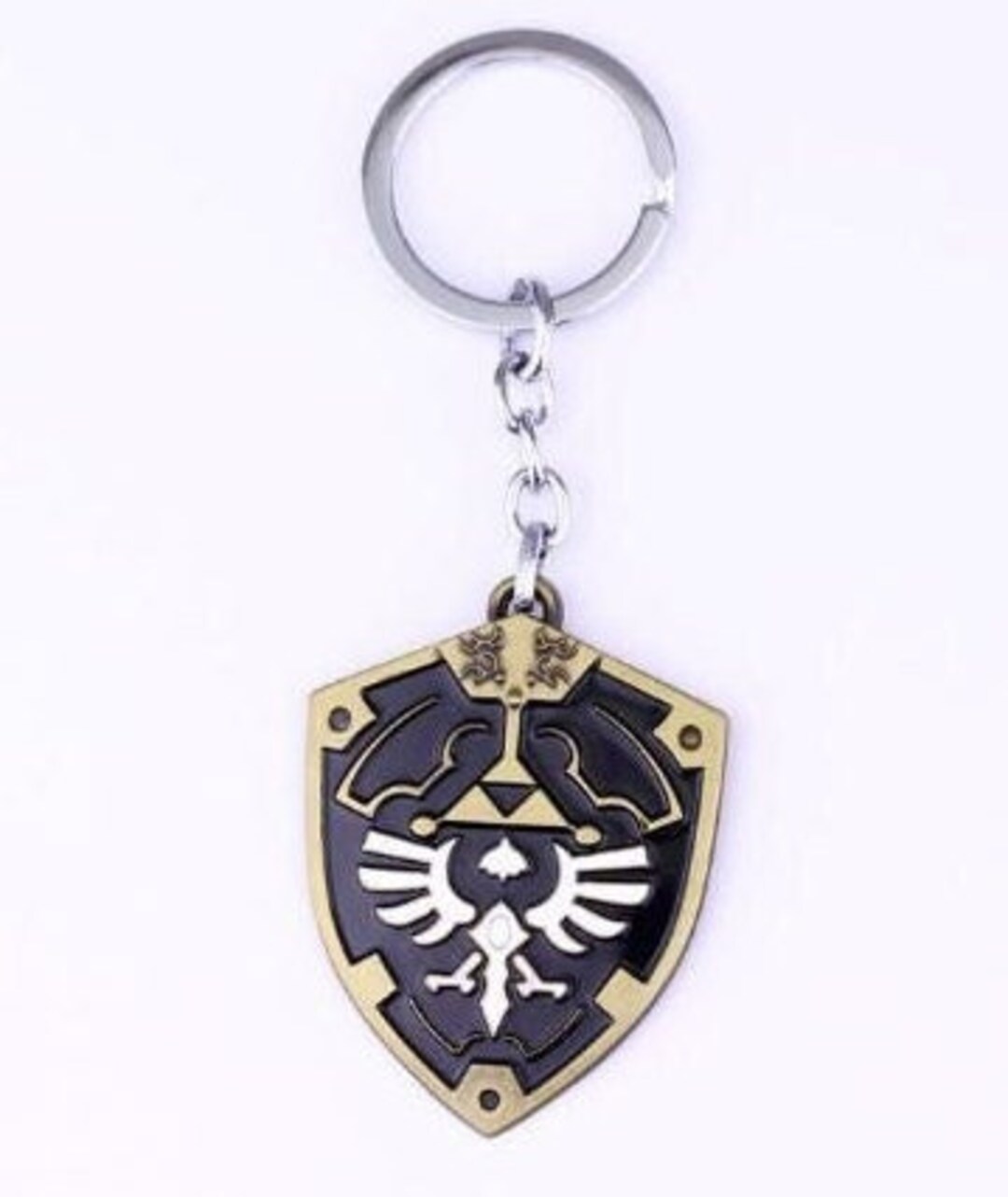 Zelda Hylian Shield Keyring - Etsy