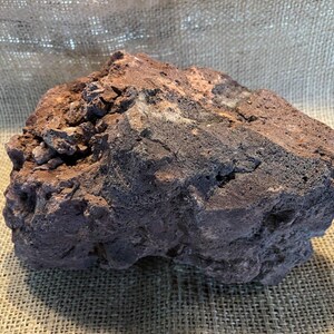 One Large, Red Lava Rock Perfect for Terrariums, Aquariums, Succulents ...