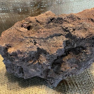 One Large, Red Lava Rock Perfect for Terrariums, Aquariums, Succulents ...