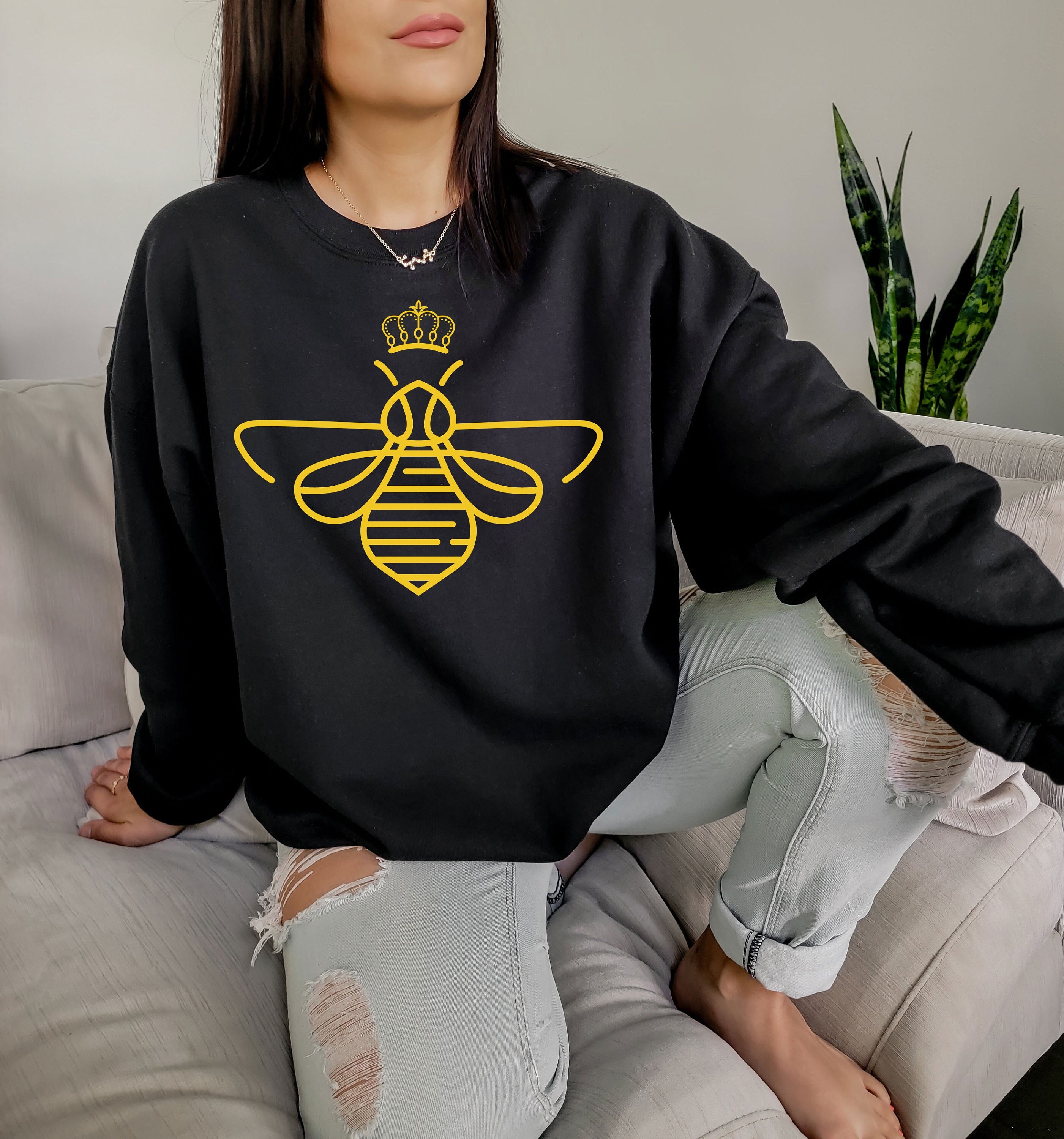 Queen Bee Sweatshirt, Bees T-squeen Bee Sweatshirt, Bees T-shirt, Bee ...