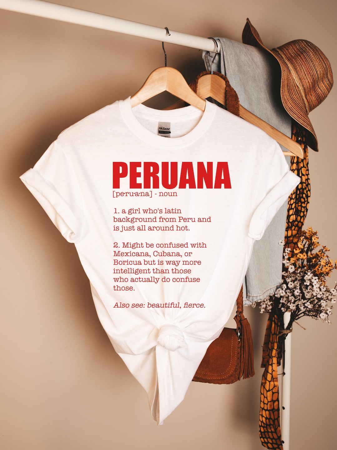 Peruana Shirt, Peruvian Shirt Peruvian Gift, Peruana Gift, Peru Shirt ...