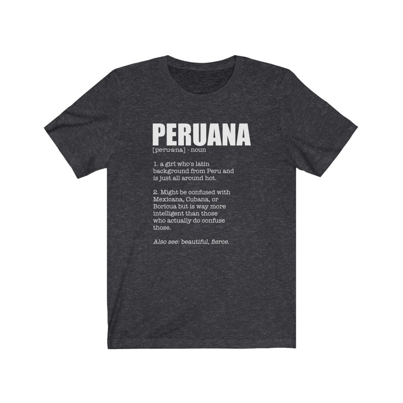 Peruana Tee Peru Girl Gift Peruana Shirt Peruvian Shirt - Etsy