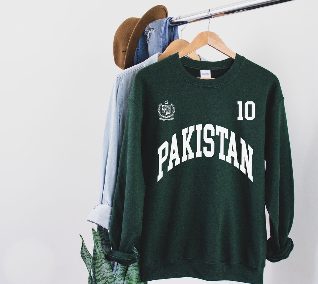 Pakistan Sweatshirt, Pakistan Jersey, Pakistan Tshirt, Pakistan Gifts ...