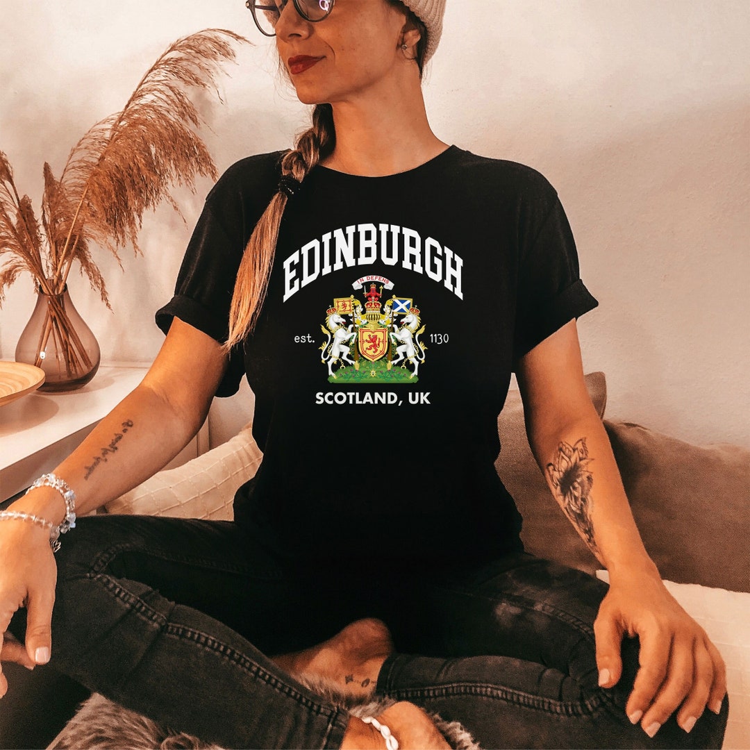 Edinburgh Shirt, Scotland Tee, Edinburgh Soft and Comfortable T-shirt, Edinburgh Shirt,scotland ...
