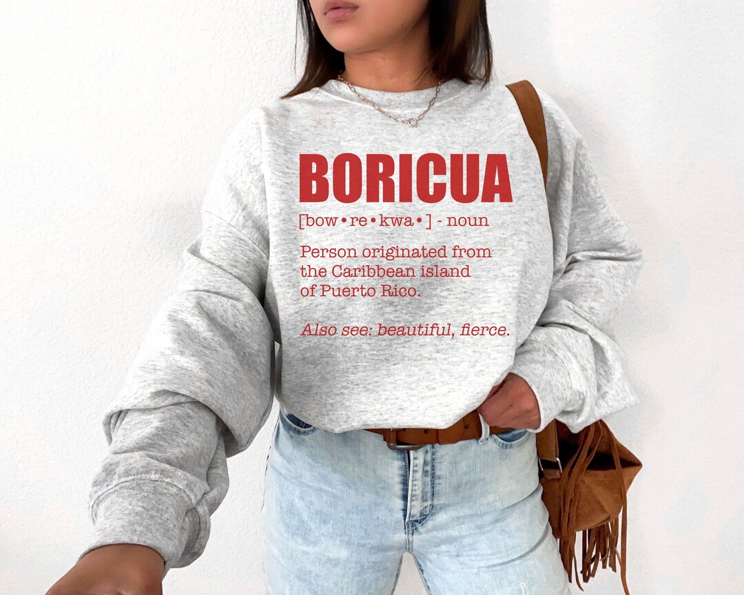 Boricua Definition Shirt, Puerto Rico Girl, Boricua Gift,latina Tshirt ...