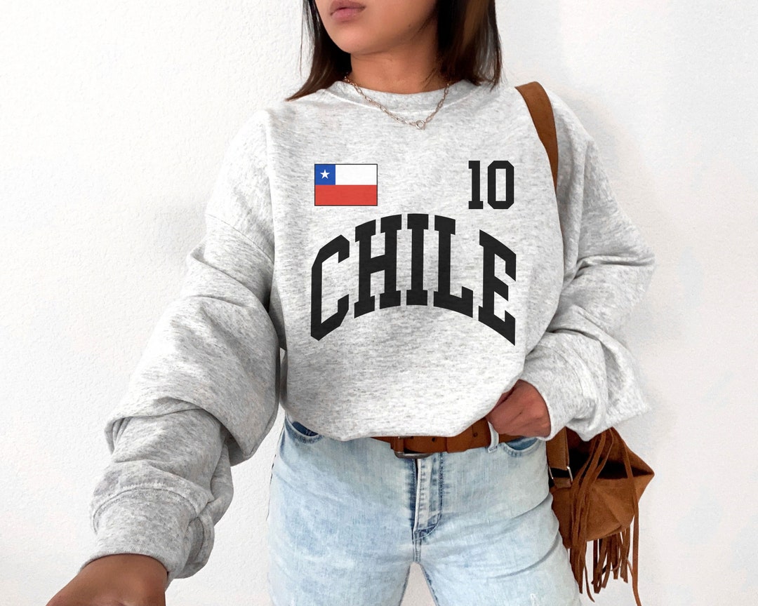 Chile Crewneck, Chile Jersey, Chile Tshirt, Chile Gifts, Chile Shirt ...