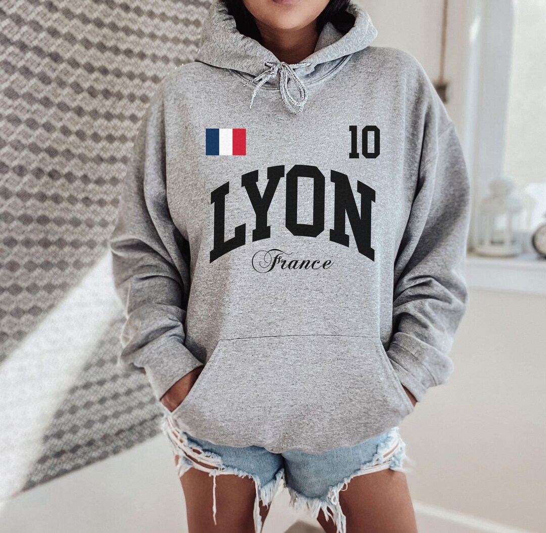 Lyon Hoodie, Lyon Shirt, Lyon Tshirt, France Vacation Gift, Lyon ...