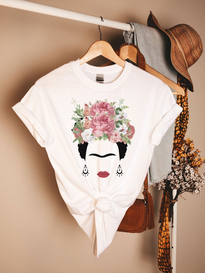 Frida Kahlo Shirt Frida Kahlo T-shirt Frida Kahlo Tshirt - Etsy