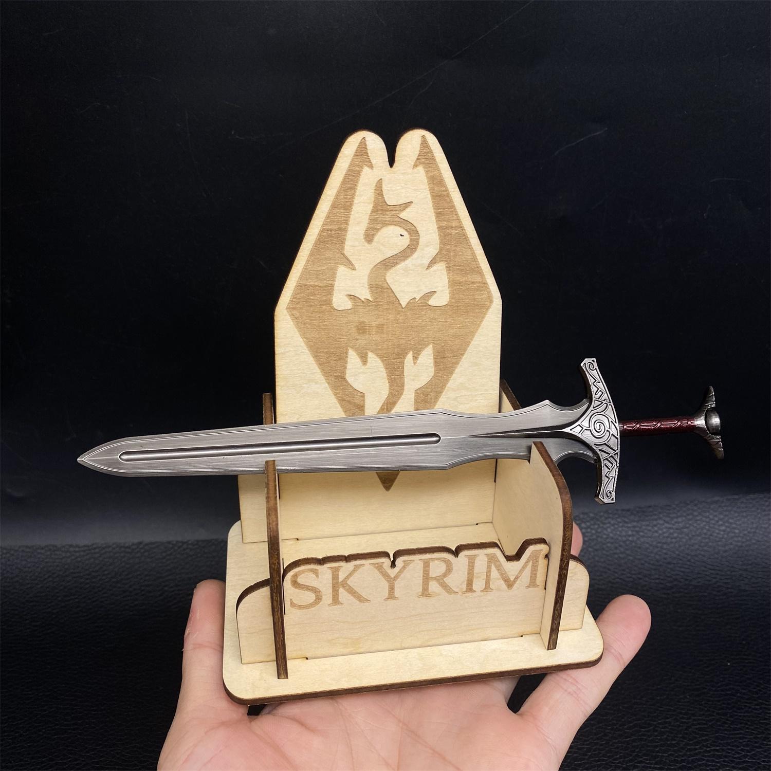 Skyrim Steel Sword Miniature: 1/6 Scale Fan Art Replica - Etsy