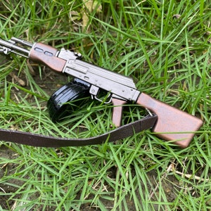 20cm/7.8 Tiny High-quality RPK Machine Gun Metal Replica Miniature Gun ...