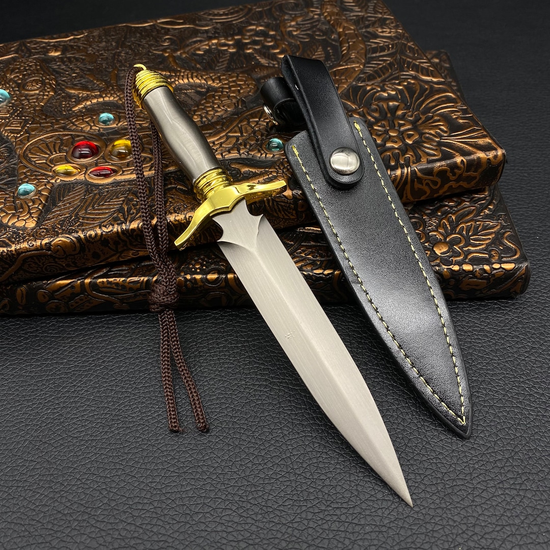 Middle Age Knight Dagger Ancient Warrior Short Sword 1/3 Scale Figure ...