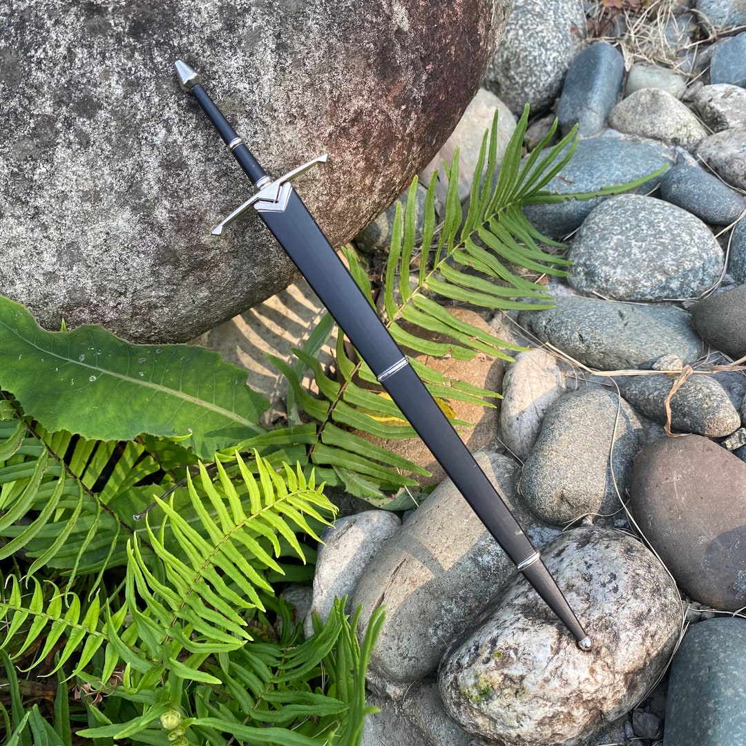 22cm/8.7 Metal Gandalf Glamdring Sword Blunt Blade Handmade Tiny Sword ...