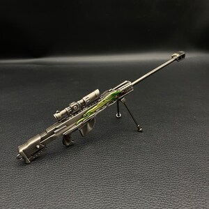 Tiny Figure Gun Barrett Sniper Rifle Small Scale M82A1 Sniper Rifle .50 ...