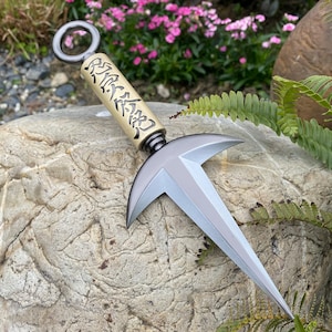 Ultra High Detail Life Size Ninja Silver Kunai Ninjutsu Ninja Cosplay ...