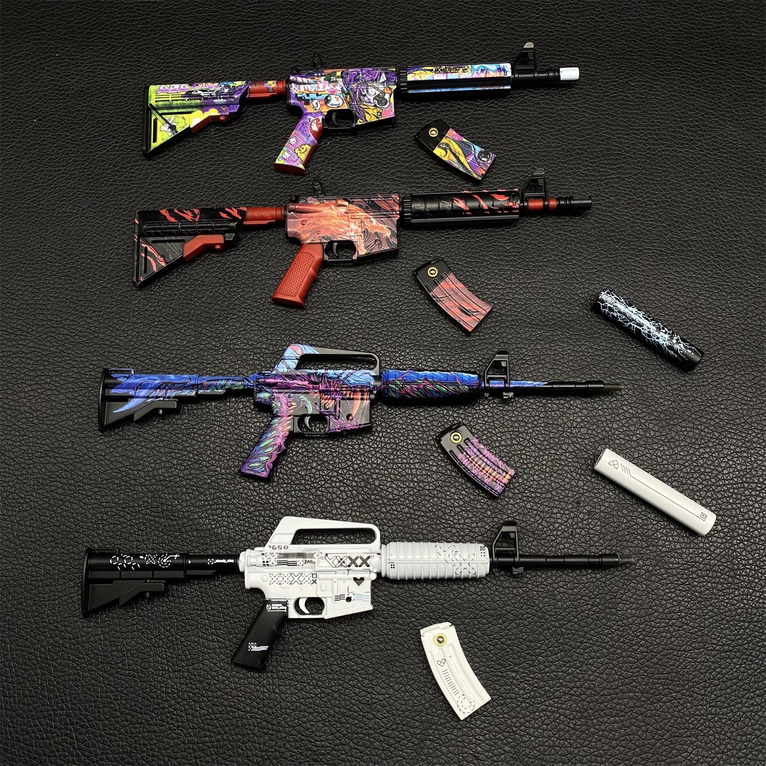 IRL Rare CSGO Skin Gun Miniature M4A1-S Printstream Hyper Beast Tiny ...