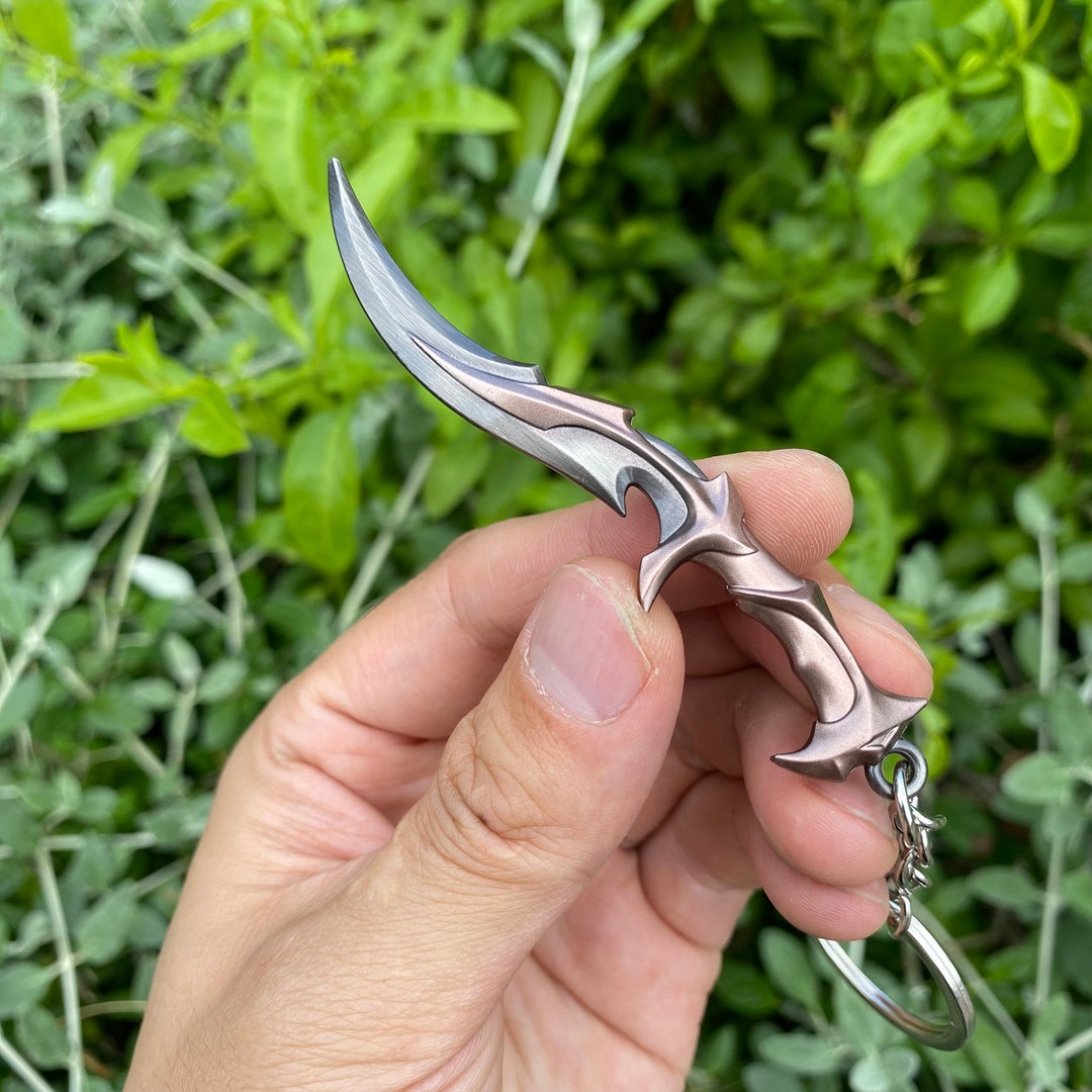 Forsaken Ritual Blade Keychain Metal Forsaken Ritual Knife Metal Charm ...