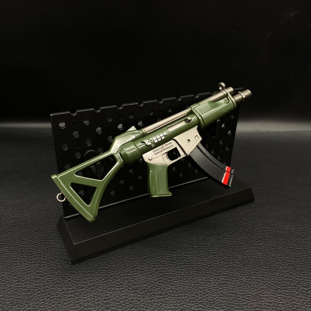 Tiny MP5 SMG Miniature Small MP5 Gun Model Metal Mp5 Mini - Etsy