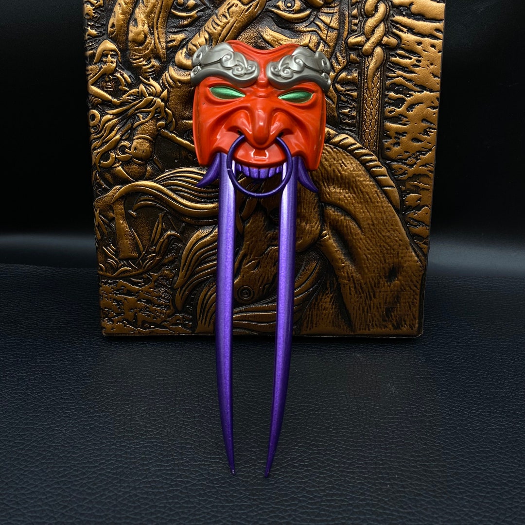 Metal Valorant Oni Melee Claw Knife Cool Daemonic Talons Prajna Mask ...