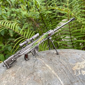 Tiny Figure Gun Barrett Sniper Rifle Small Scale M82A1 Sniper Rifle .50 ...