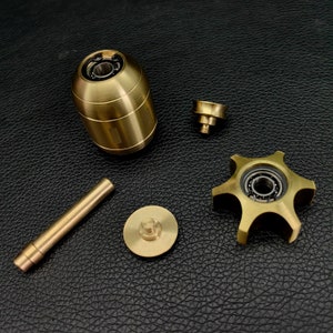 Handcrafted Brass Bomb Fidget Toy Funny Nuclear Bomb Miniature Fidget ...