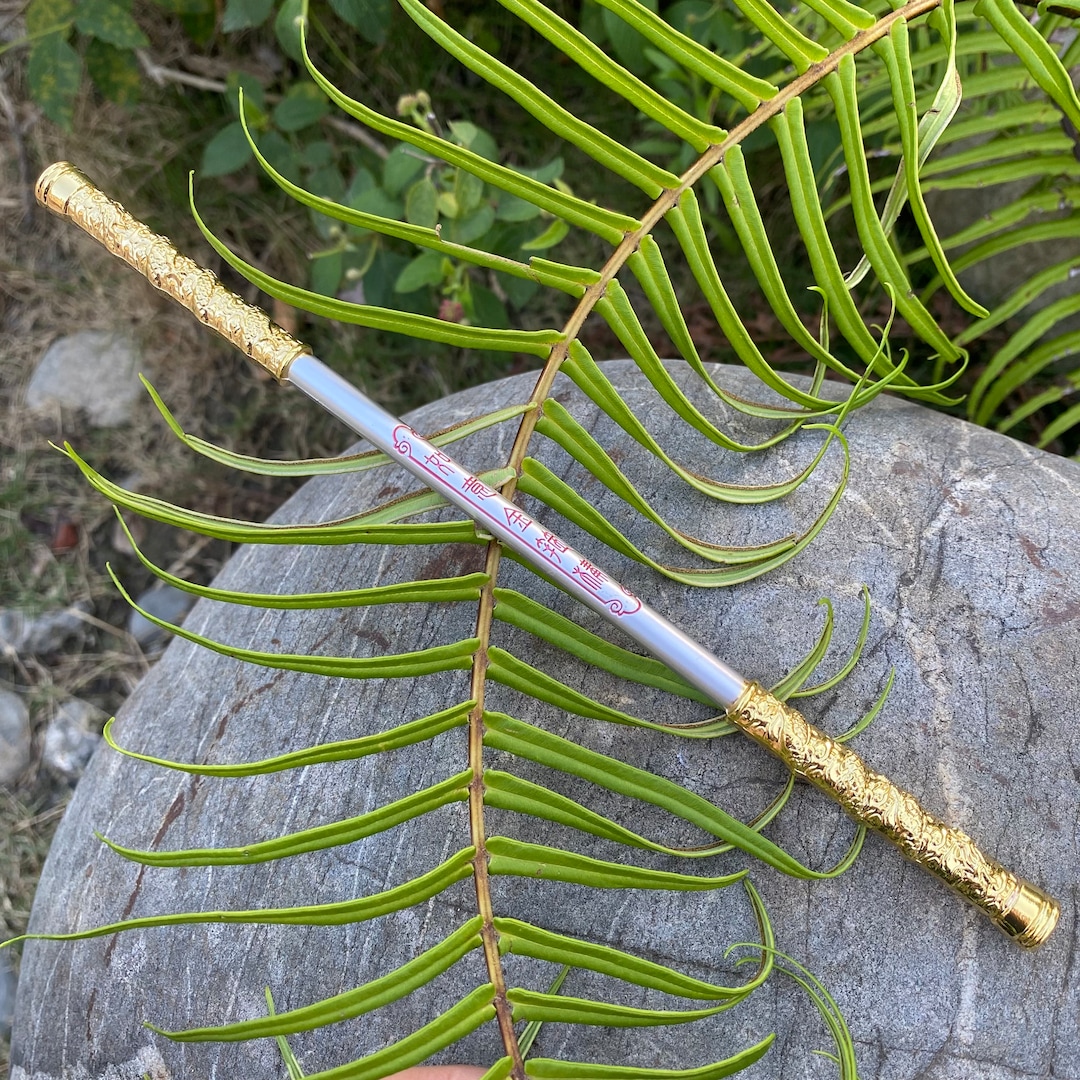 Monkey King's Ruyi Jingu Bang Metal Miniature Weapon Model Chinese ...