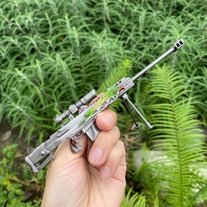Tiny Figure Gun Barrett Sniper Rifle Small Scale M82A1 Sniper Rifle .50 ...