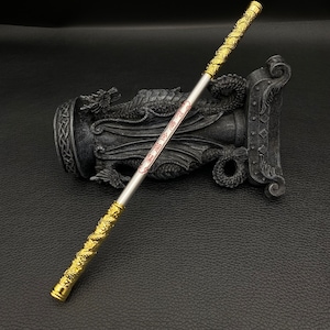 Monkey King's Ruyi Jingu Bang Metal Miniature Weapon Model Chinese ...