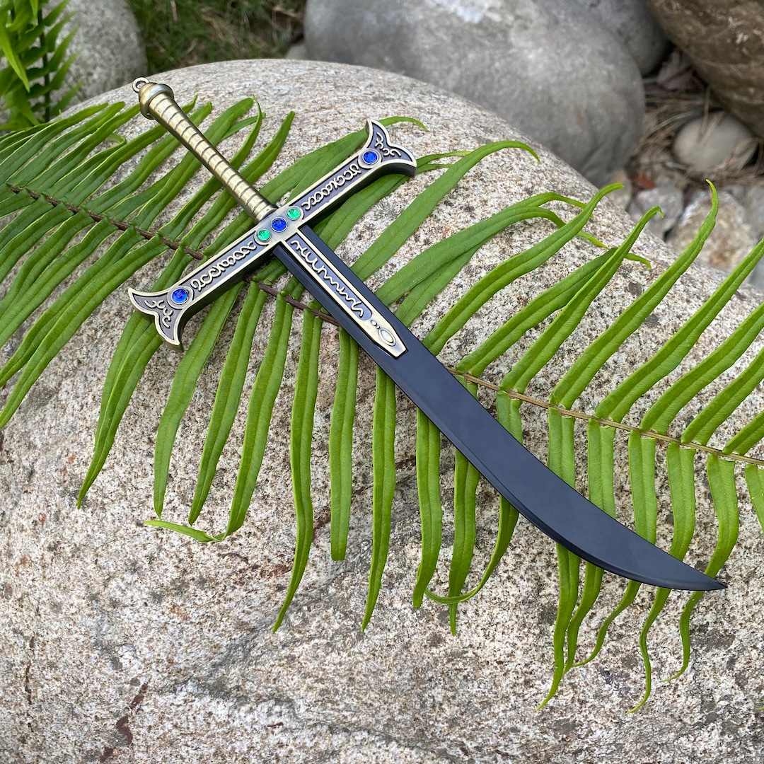 Yoru Sword Miniature Alloy Dracule Mihawk Metal Black Blade Great Sword ...