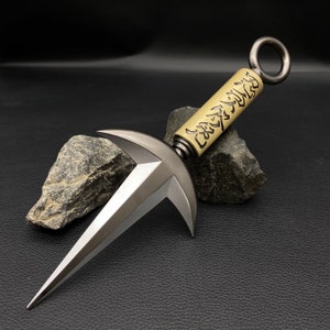 Ultra High Detail Life Size Ninja Silver Kunai Ninjutsu Ninja Cosplay ...