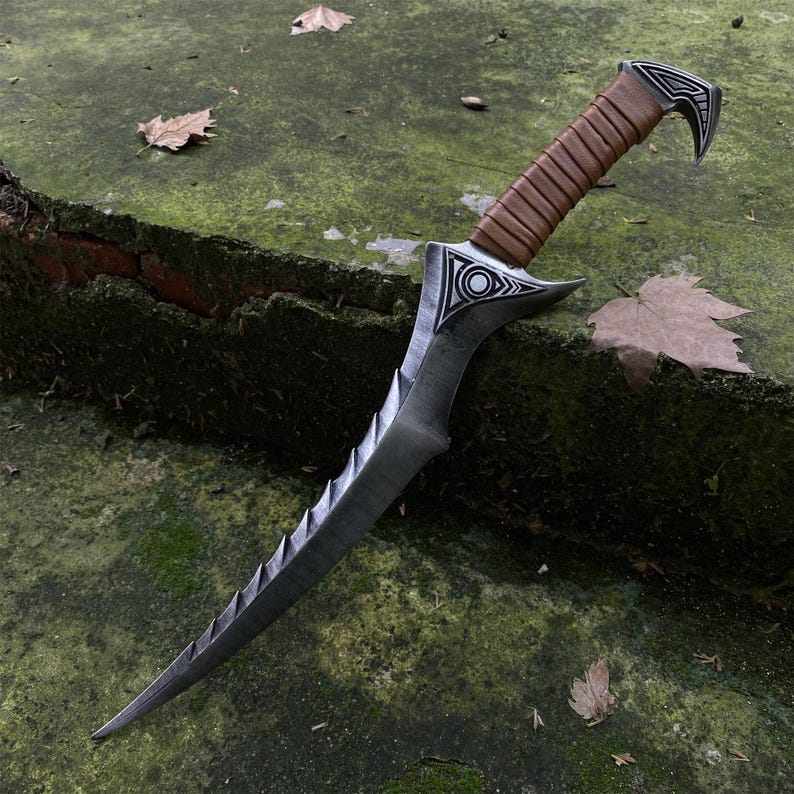 Metal Blade of Woe 1:1 Replica Life Size Dark Brotherhood Dagger Night ...