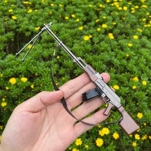 20cm/7.8 Tiny High-quality RPK Machine Gun Metal Replica Miniature Gun ...