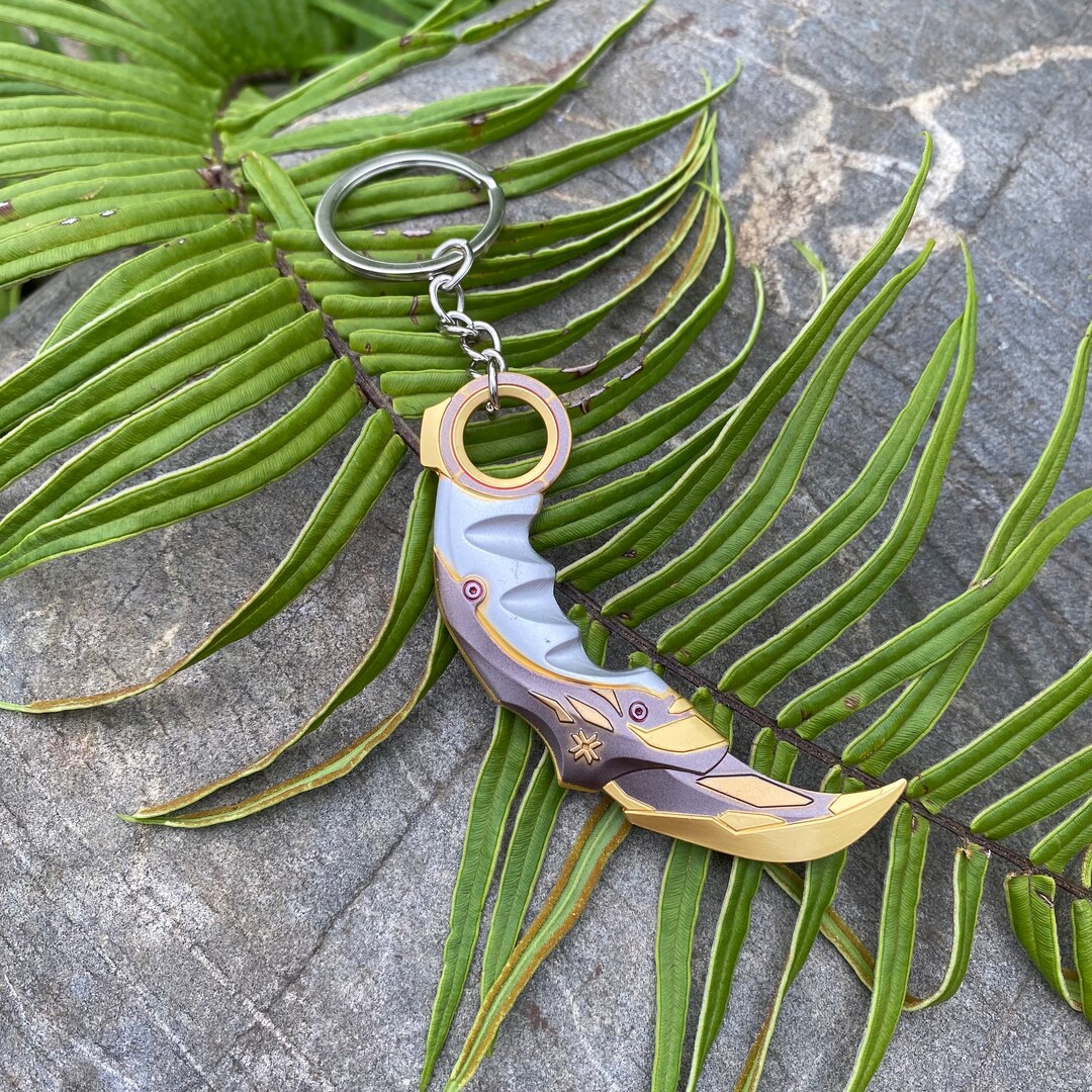 Metal Champion Karambit Pendant Tiny Champion Knife Keychain - Etsy