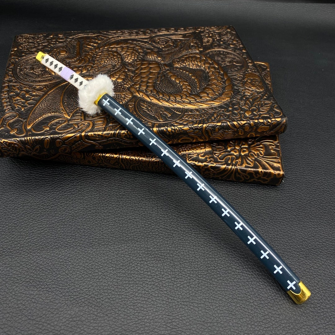 Small Katana Trafalgar Law Katana Kikoku Law Weapon Mini Replica Anime ...