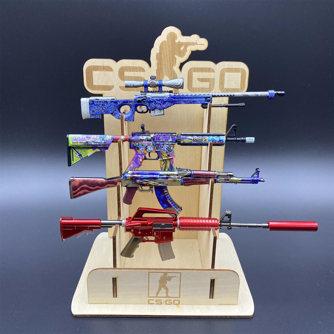 CSGO Hot Skin Tiny Gun 4 in 1 AWP Gungnir Ak-47 Case Hardened M4A1-S ...