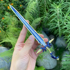 Final Fantasy Bahamut Ultima Sword Miniature Tiny Metal Bahamut Astral ...