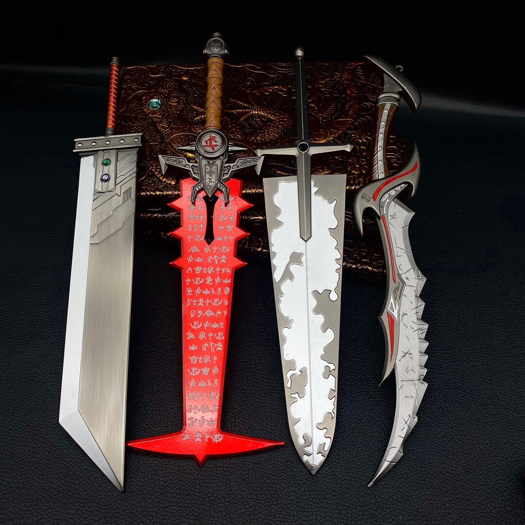 30cm/11.8 Metal Cloud Buster Sword Replica Doom External - Etsy