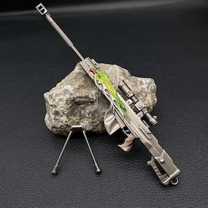 Tiny Figure Gun Barrett Sniper Rifle Small Scale M82A1 Sniper Rifle .50 ...