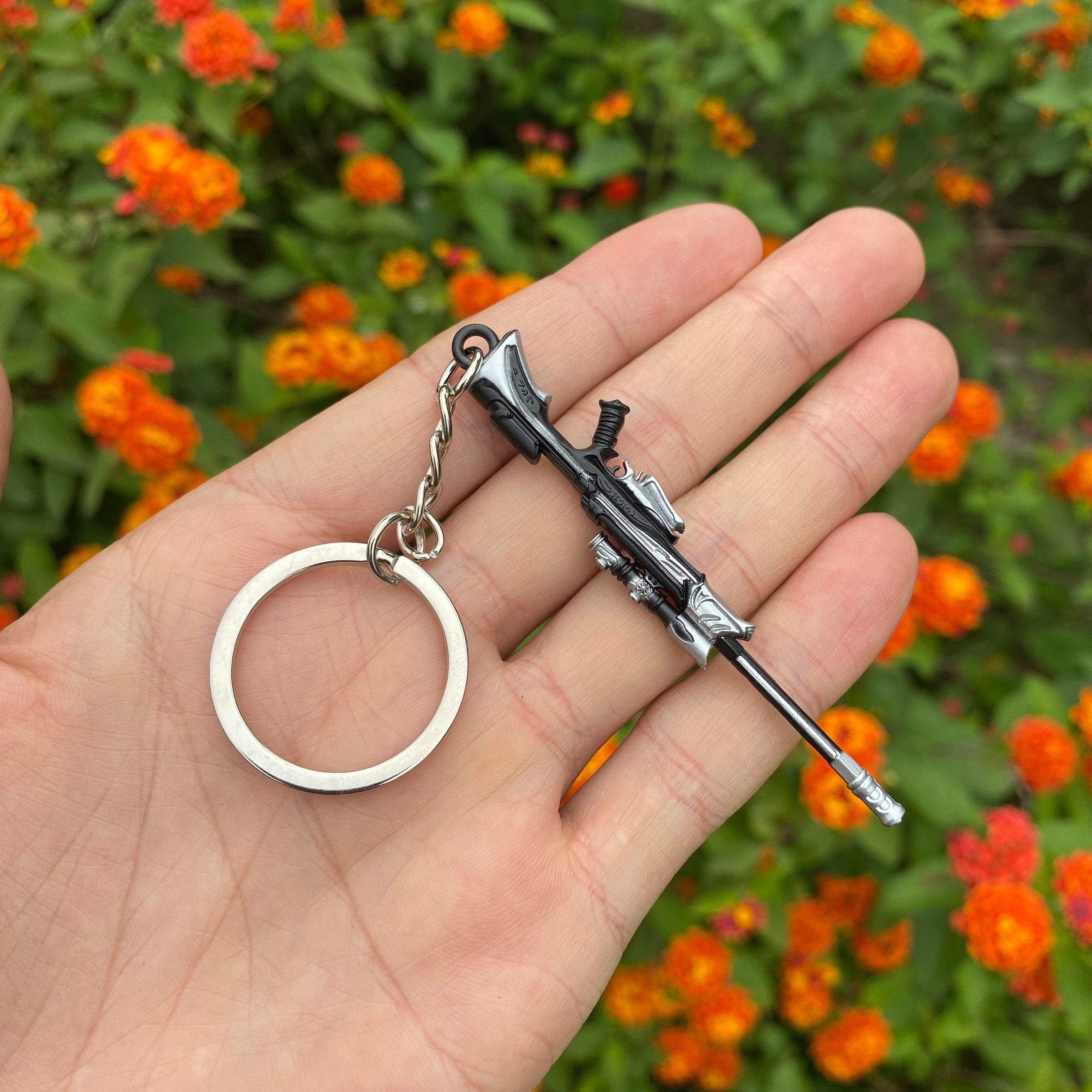 Metal Operator Sniper Rifle Gun Keychain Tiny Operator Skin - Etsy