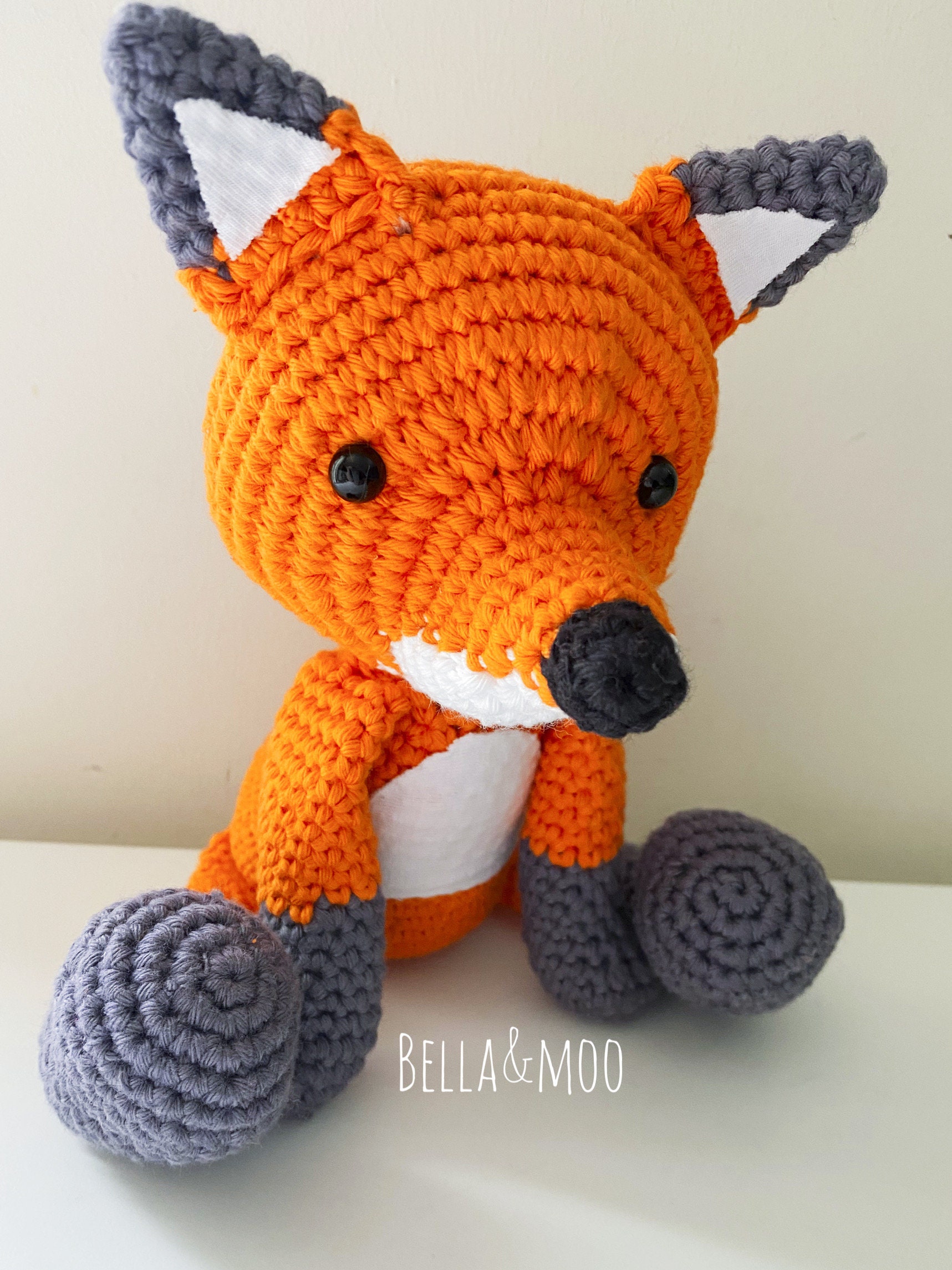 Fox Crochet PATTERN Only - Etsy